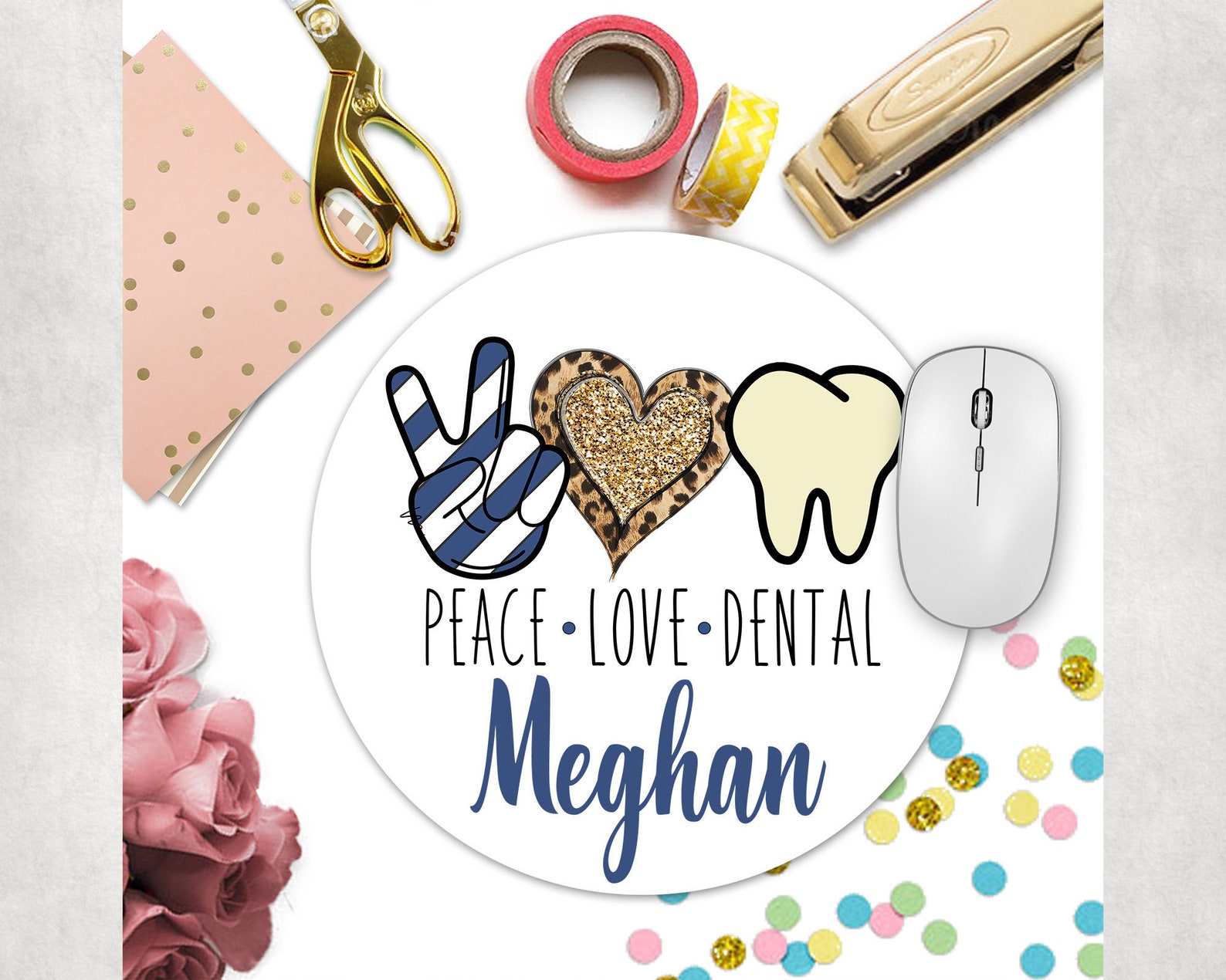 Dentist Mouse Pad. Custom Dental Personalized Gift. Perfect - Etsy