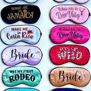 Glitter Dancing Queen Sleep Mask Great Disco Bachelorette or Birthday ...