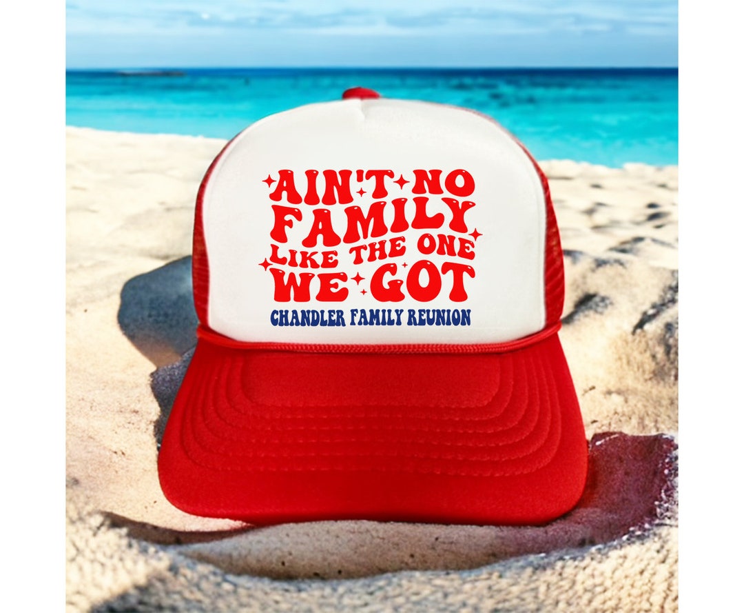 Family Reunion Trucker Hats. Family Vacation Party Favors | Beach ...