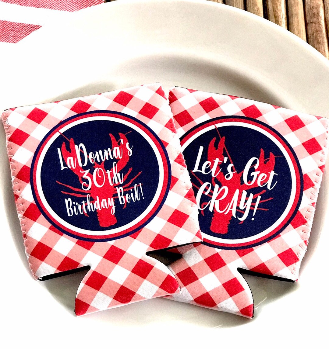 Crawfish Boil Party Huggers. Custom Crayfish Boil Favors. Engagement or ...