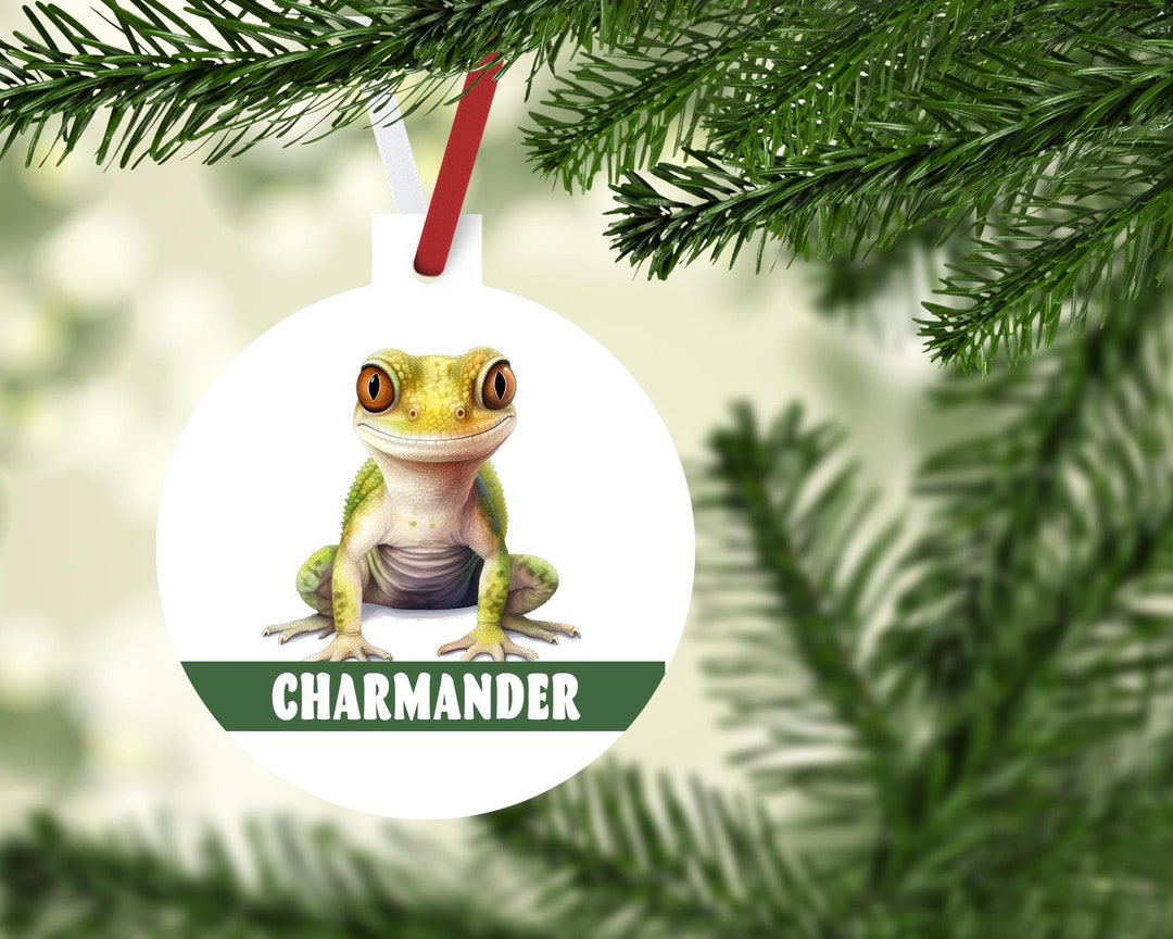 Gecko Christmas Ornament. Gecko Gift. Gecko Ornament. Gift for Gecko ...