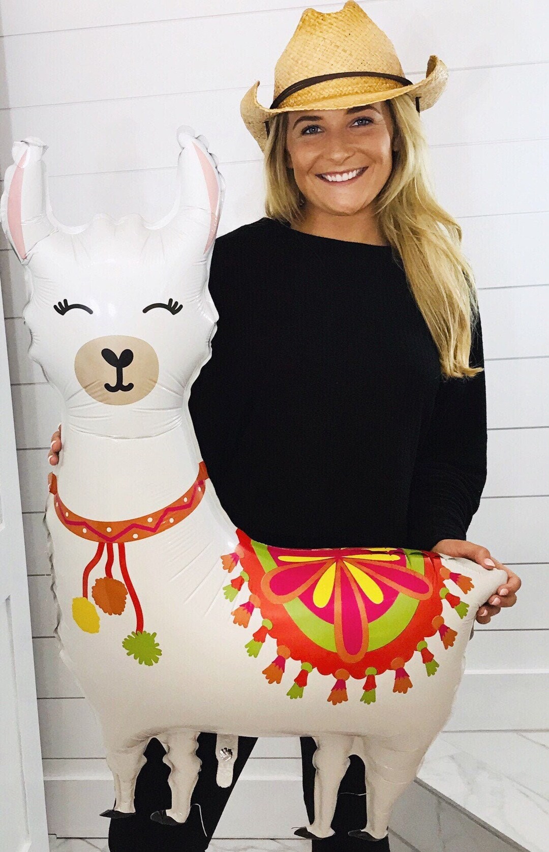 Llama Balloon | Bachelorette Party Decoration | Fiesta Shower Balloon ...
