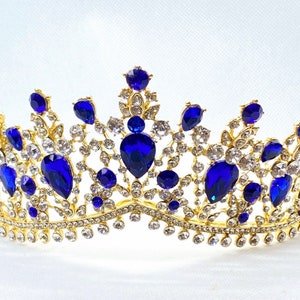 Fancy Tiara, Quinceanera Crown, Birthday Party Tiara, Birthday Girl ...