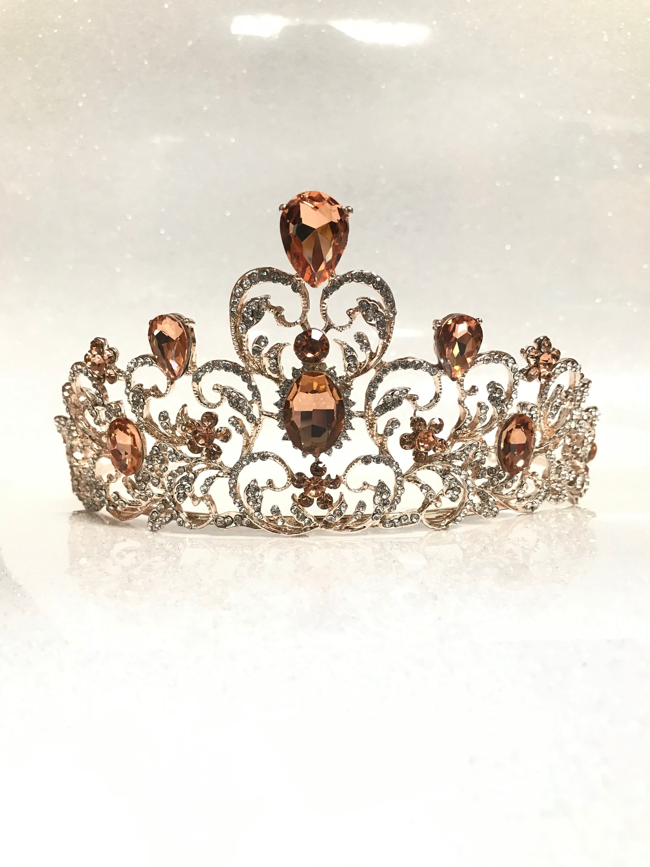 Gold birthday girl tiara store