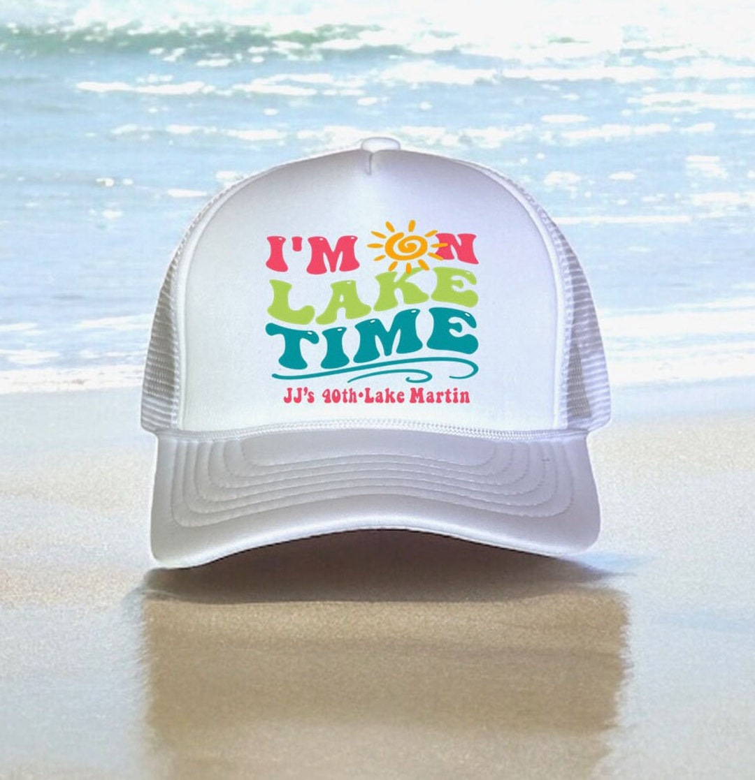 Lake Party Hat | Lake Bachelorette, Birthday Party Hat | Custom Lake ...