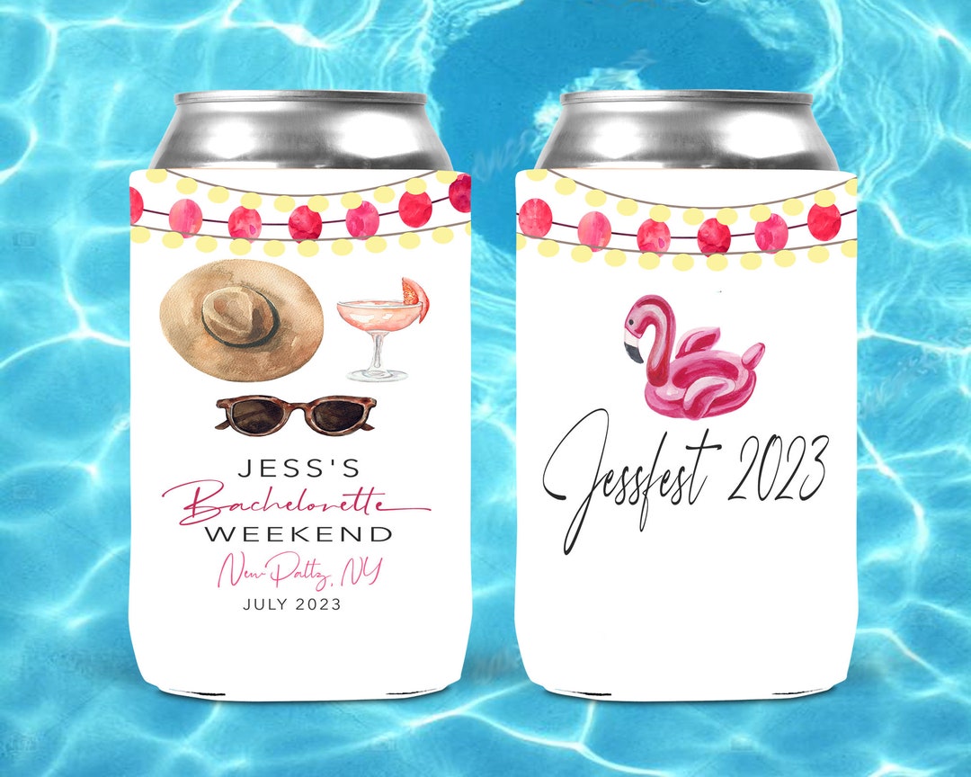 Pool Party Bachelorette or Birthday Favors. Personalized Birthday Pool ...