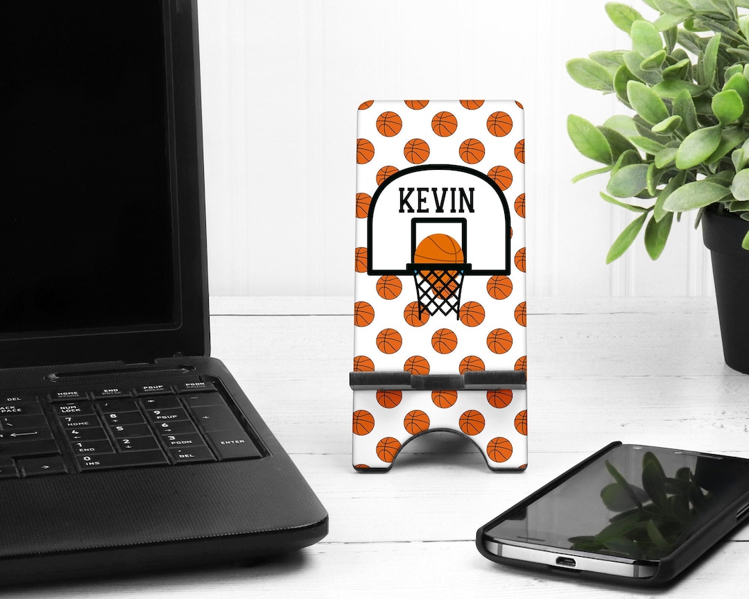 Basketball Phone Stand. Personalized Basketball Team Gifts! Basketball ...