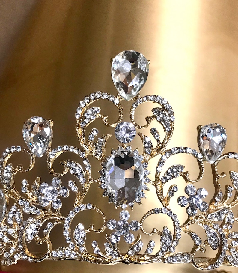 Fancy Tiara Quinceanera Crown Birthday Party Tiara Birthday - Etsy