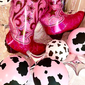 Boots Balloon | Cowgirl Bachelorette Party Decoration | Nashville or ...