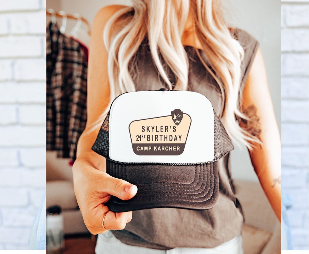 Camp Party Hats | Camp Bachelorette Party Hats | Camp Theme Hat ...