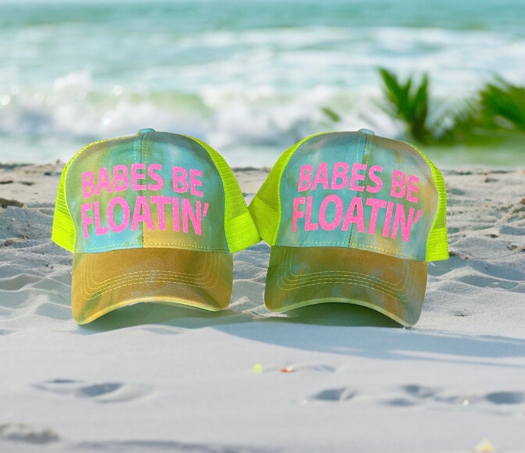 Tye Dye Trucker Hat | Bachelorette Trucker Hat | Float Party Hat | Tie ...