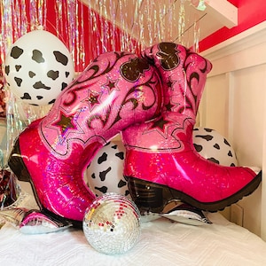 Boots Balloon | Cowgirl Bachelorette Party Decoration | Nashville or ...