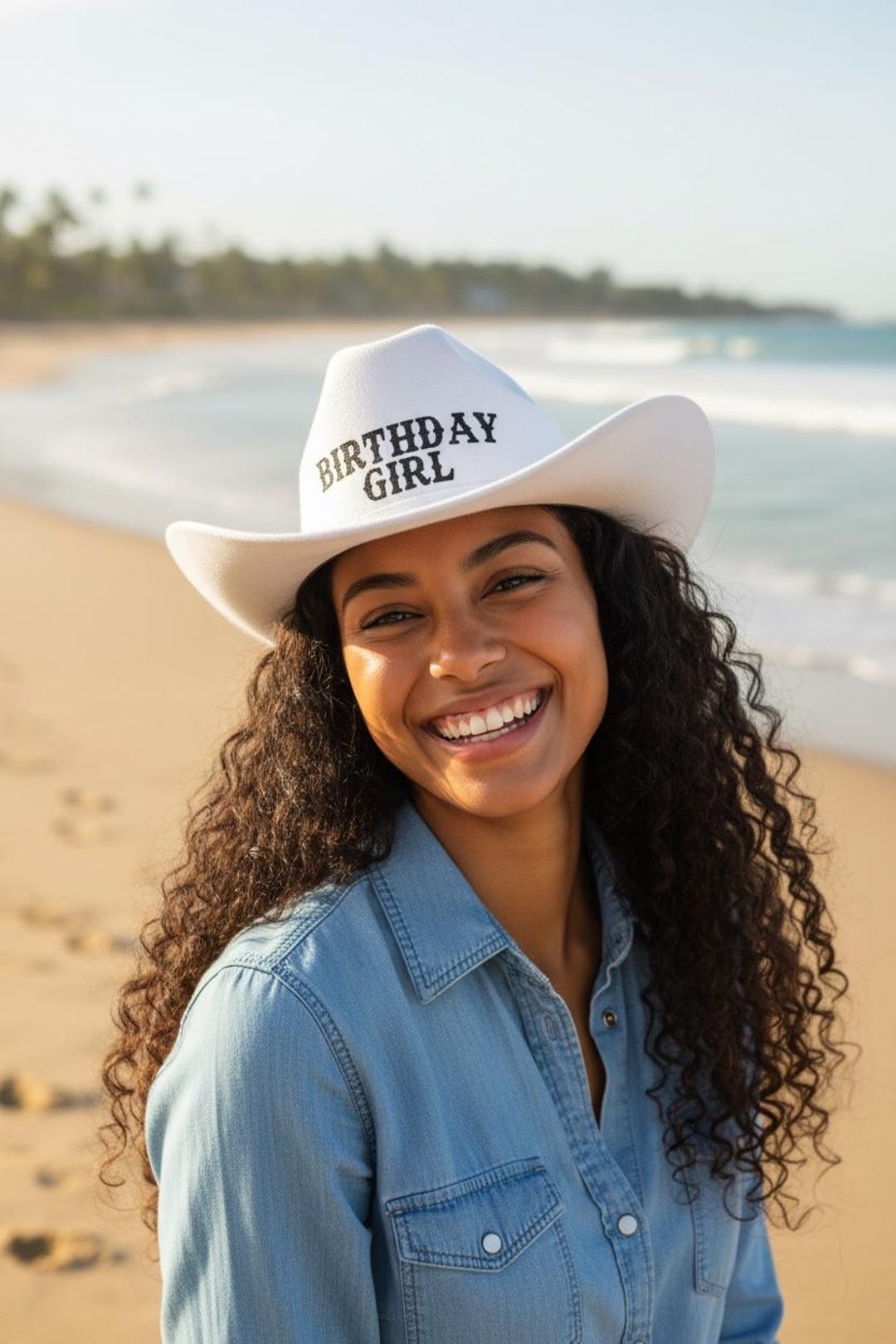Birthday Cowboy Hats | Nashville, Austin Party Favors | White Pink ...