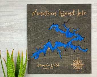 Lake Sign | Etsy