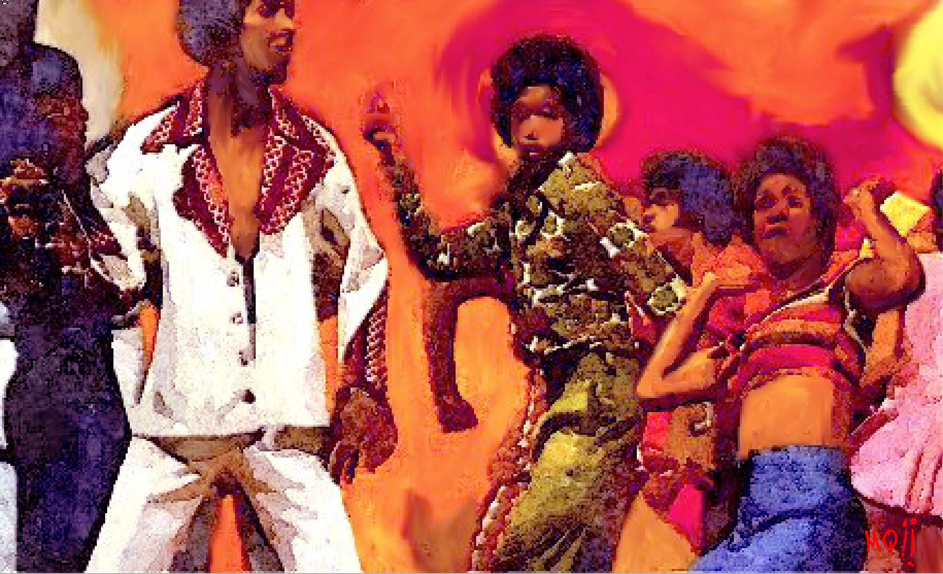 1970s Soul and Disco Dancing Multi Colour African American | Etsy