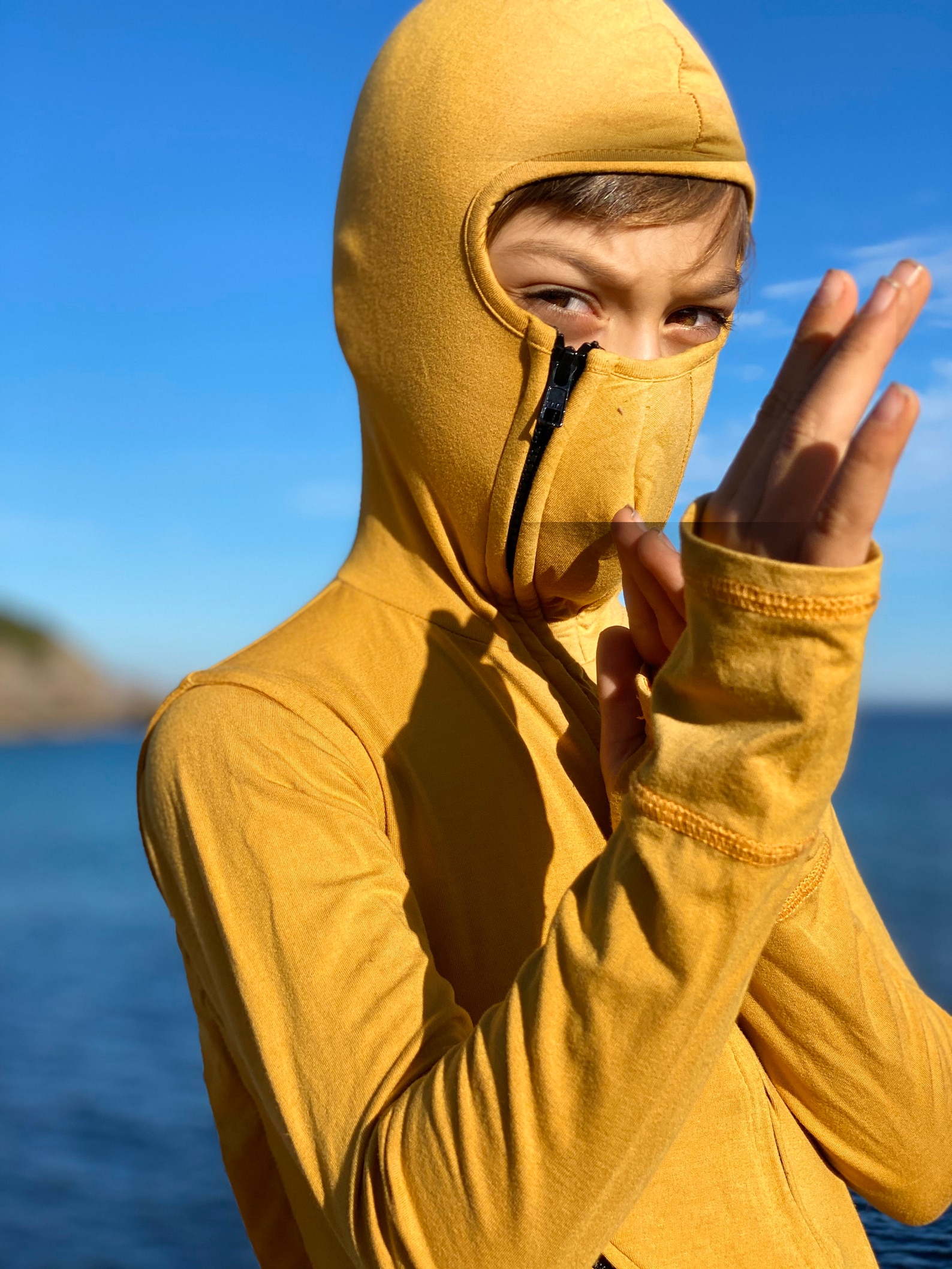 NINJA Kids Suit Set Ninja Clothing Long Sleeve Hoodies for Kids & Harem ...