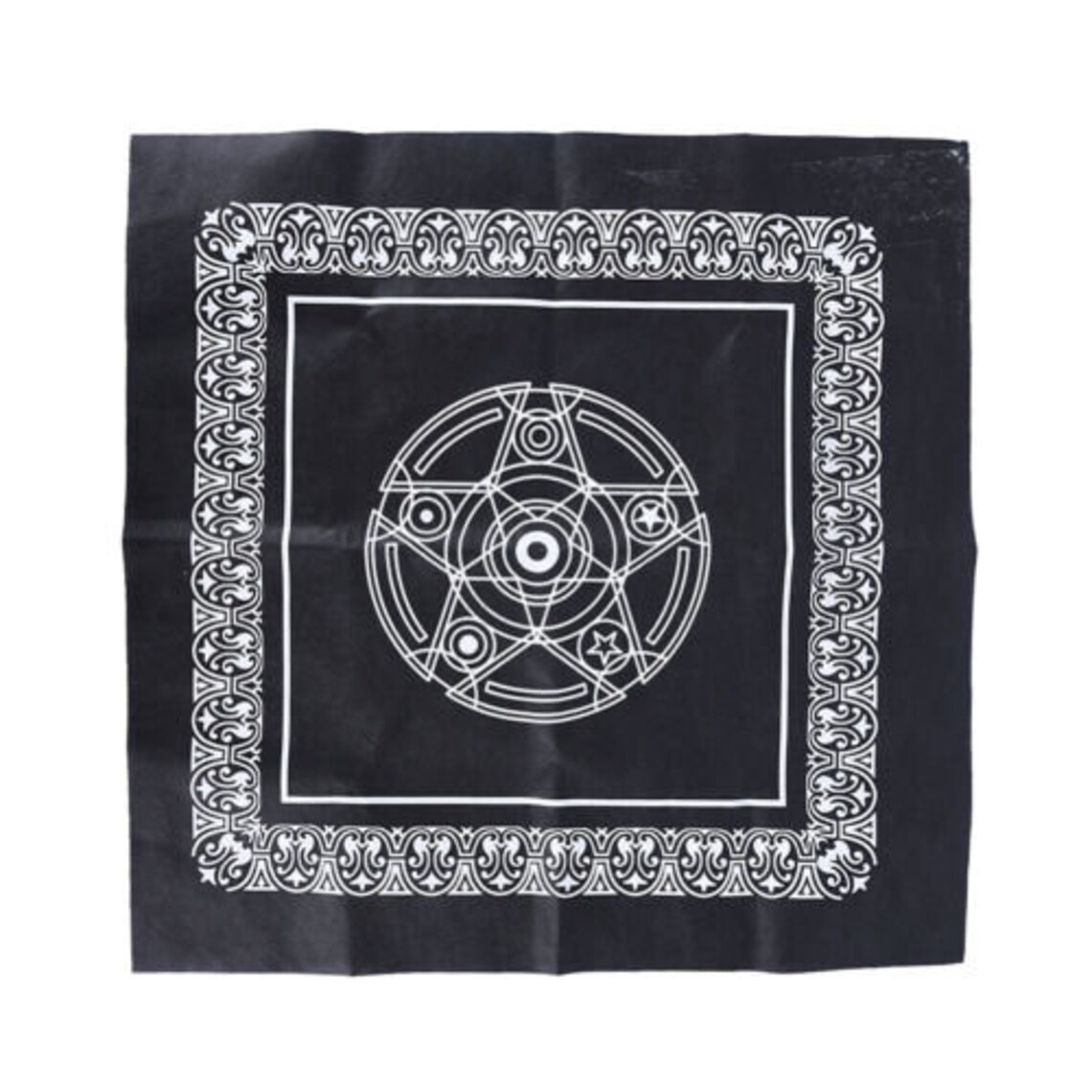 Pentacle Altar Cloth Tarot Game Tablecloth | Etsy