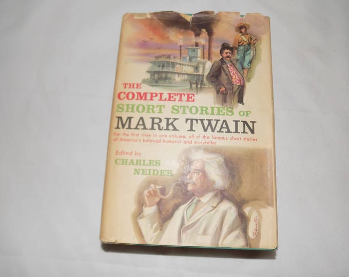 MARK TWAIN Book the COMPLETE Short Stories - Etsy