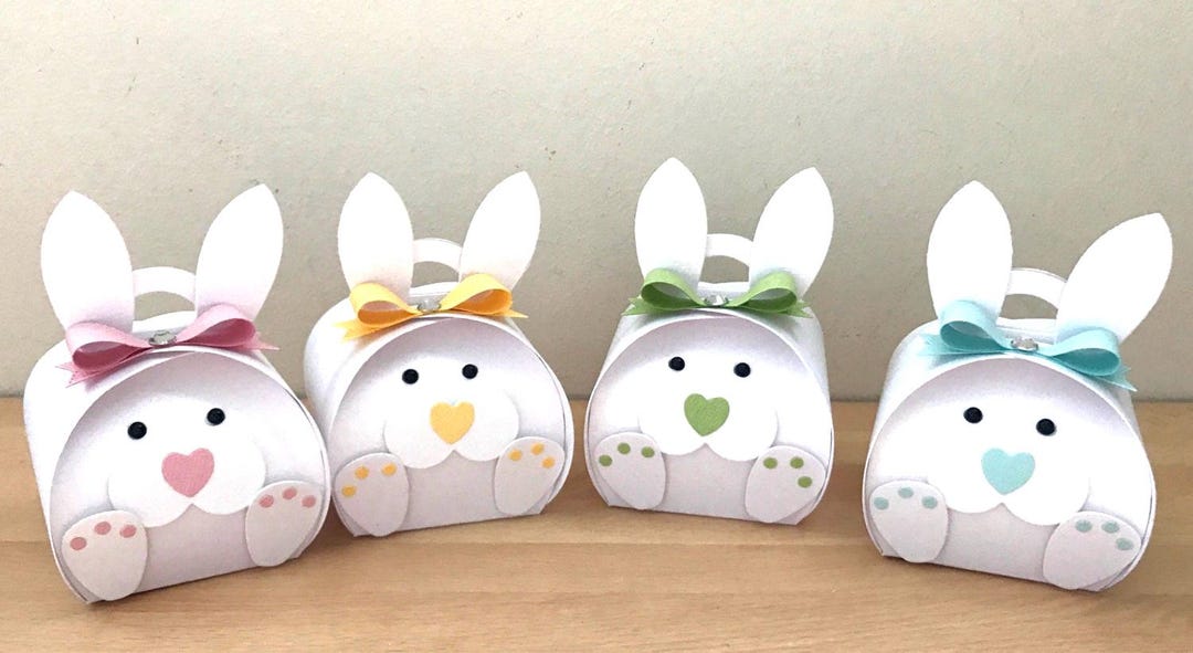 Bunny Gift Box, Easter Bunny Gift Box, Easter Bunny Decor, Easter Table ...