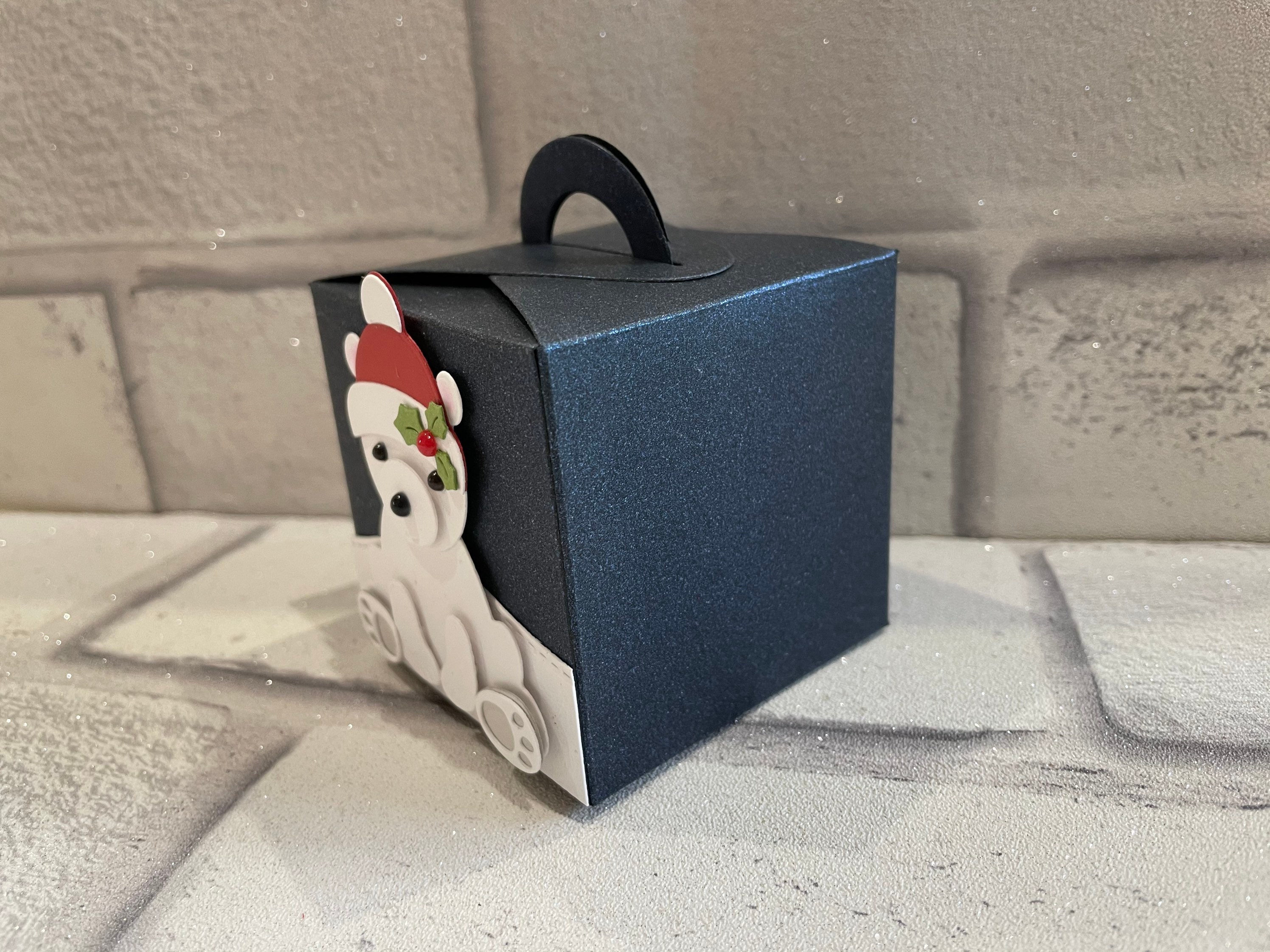 Polar Bear Christmas Favour Box, Favours, Christmas Table Decoration ...