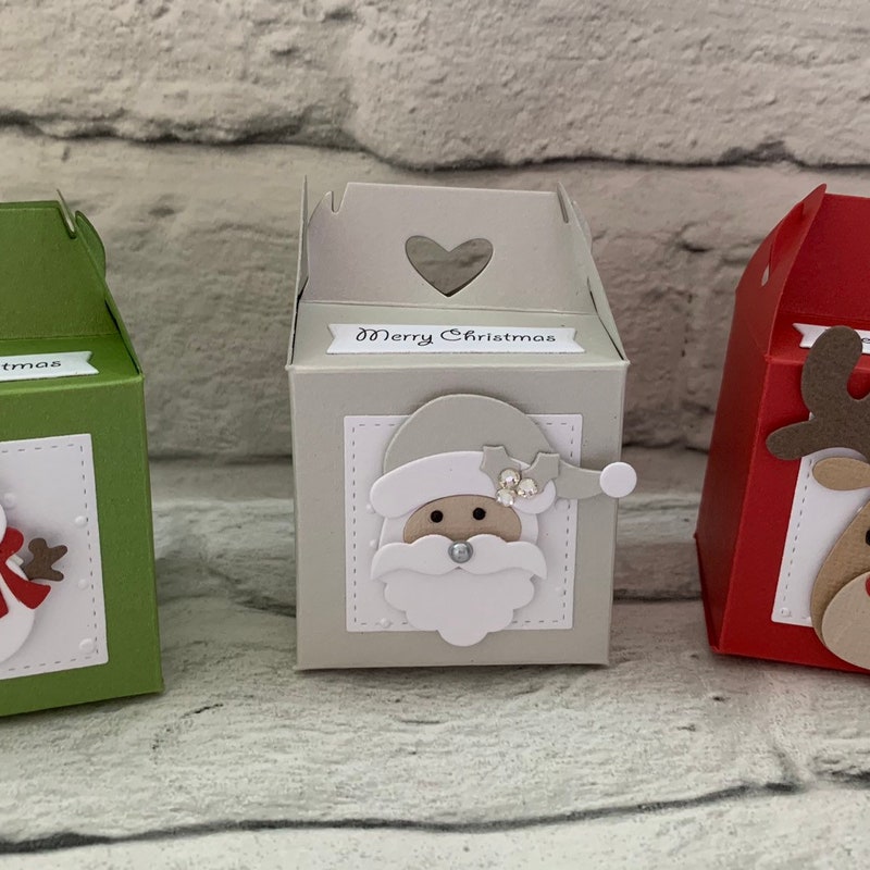 Christmas Favor Box - Etsy