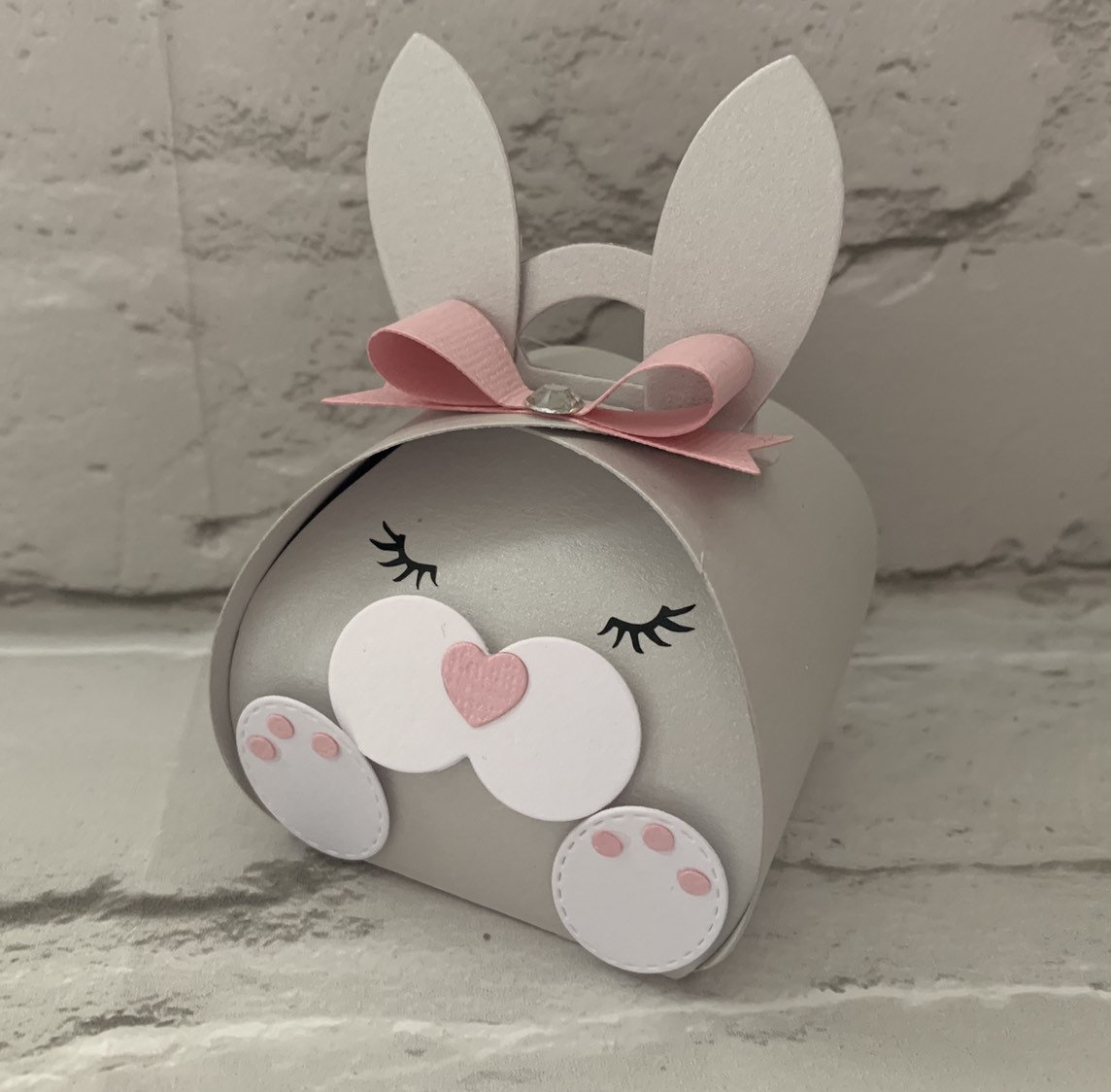 Easter Basket Bunny Gift Box Easter Favour Easter - Etsy UK