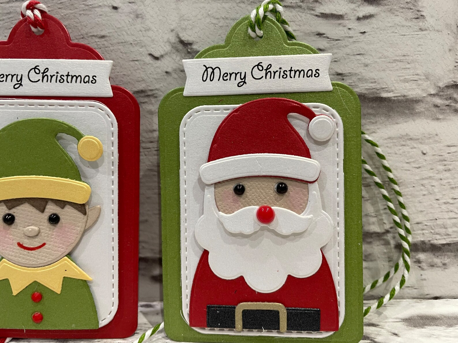 Christmas Gift Tag, Santa Gift Tag, Mrs Claus, Christmas Tag, Elf Gift ...