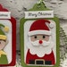 Christmas Gift Tag, Santa Gift Tag, Mrs Claus, Christmas Tag, Elf Gift ...