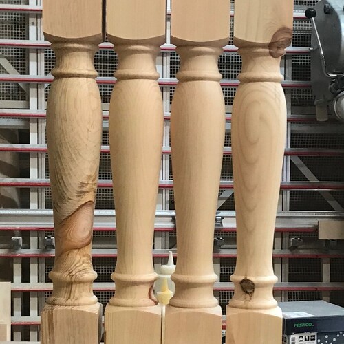 Kitchen Table Leg 29 X 3 1/2 Knotty Pine - Etsy