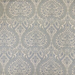 Pastel Blue Damask - Upholstery Fabric by the Yard - Etsy