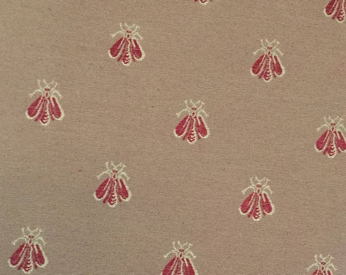 Queen Bee - Red Bee Fabric - Upholstery Fabric by the Yard - Etsy