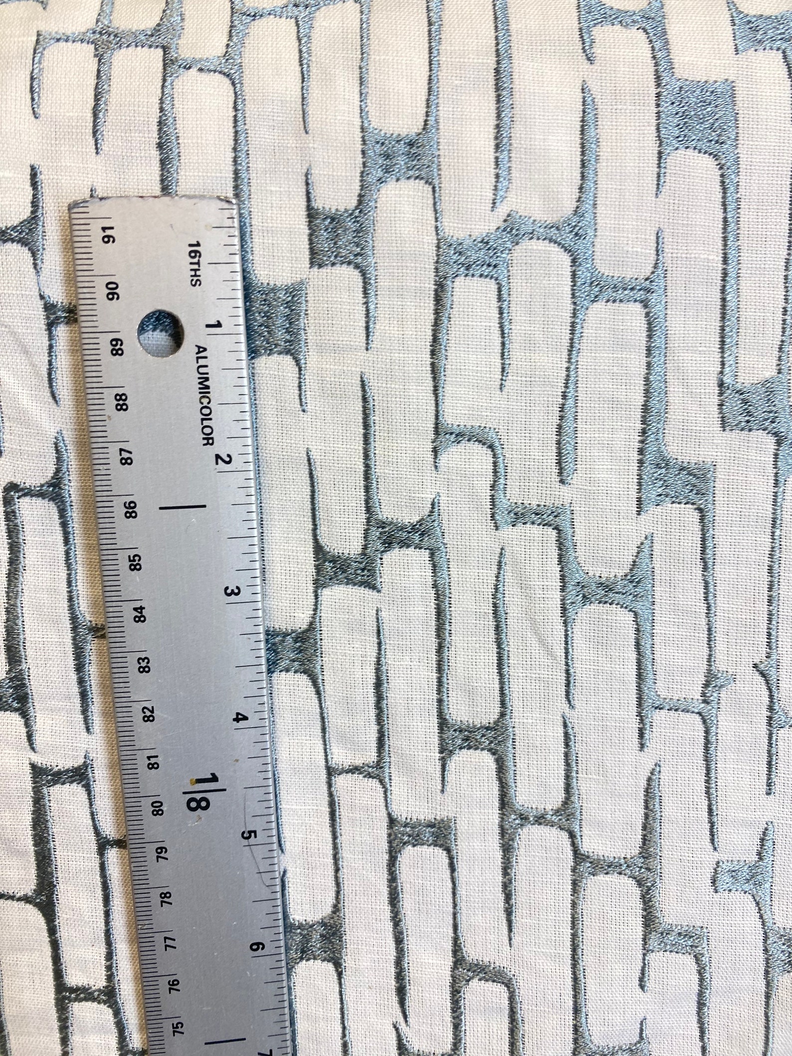 Kravet Seahorn Mist Embroidered - Kravet Embroidered Fabric - Blue ...