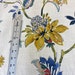 Liza Classic Bold Floral Pattern Home Decor Fabric Custom - Etsy