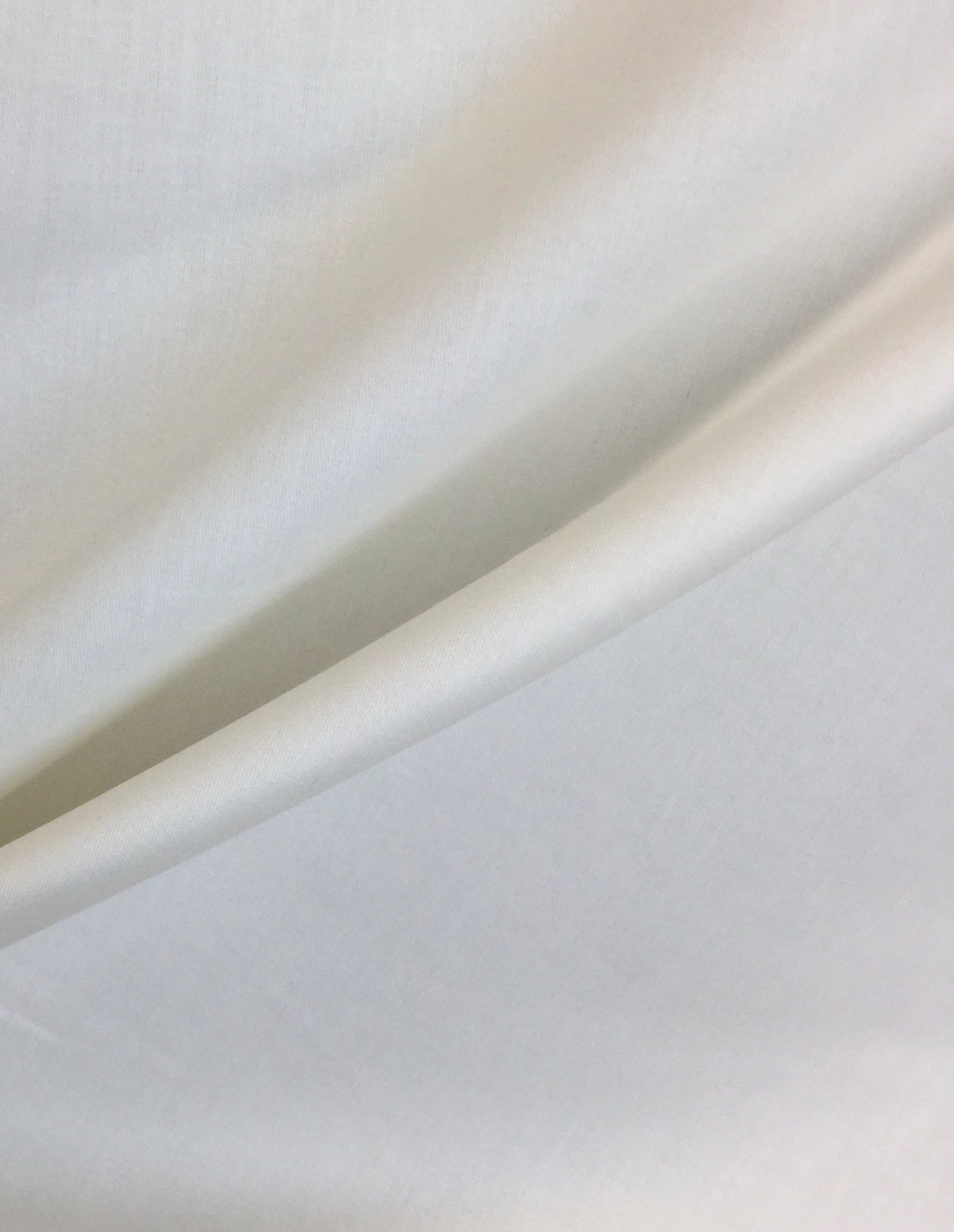 Ivory Drapery Lining - Classic Cotton/ploy Sateen Drapery Lining ...
