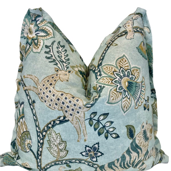 Aqua Throw Pillow - Etsy