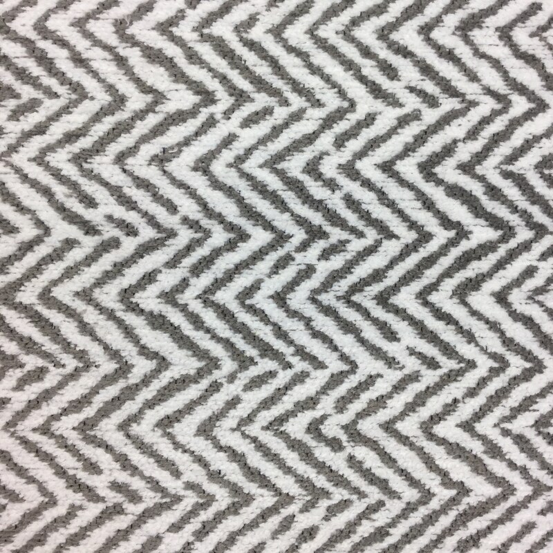 Gray Chevron Fabric - Etsy