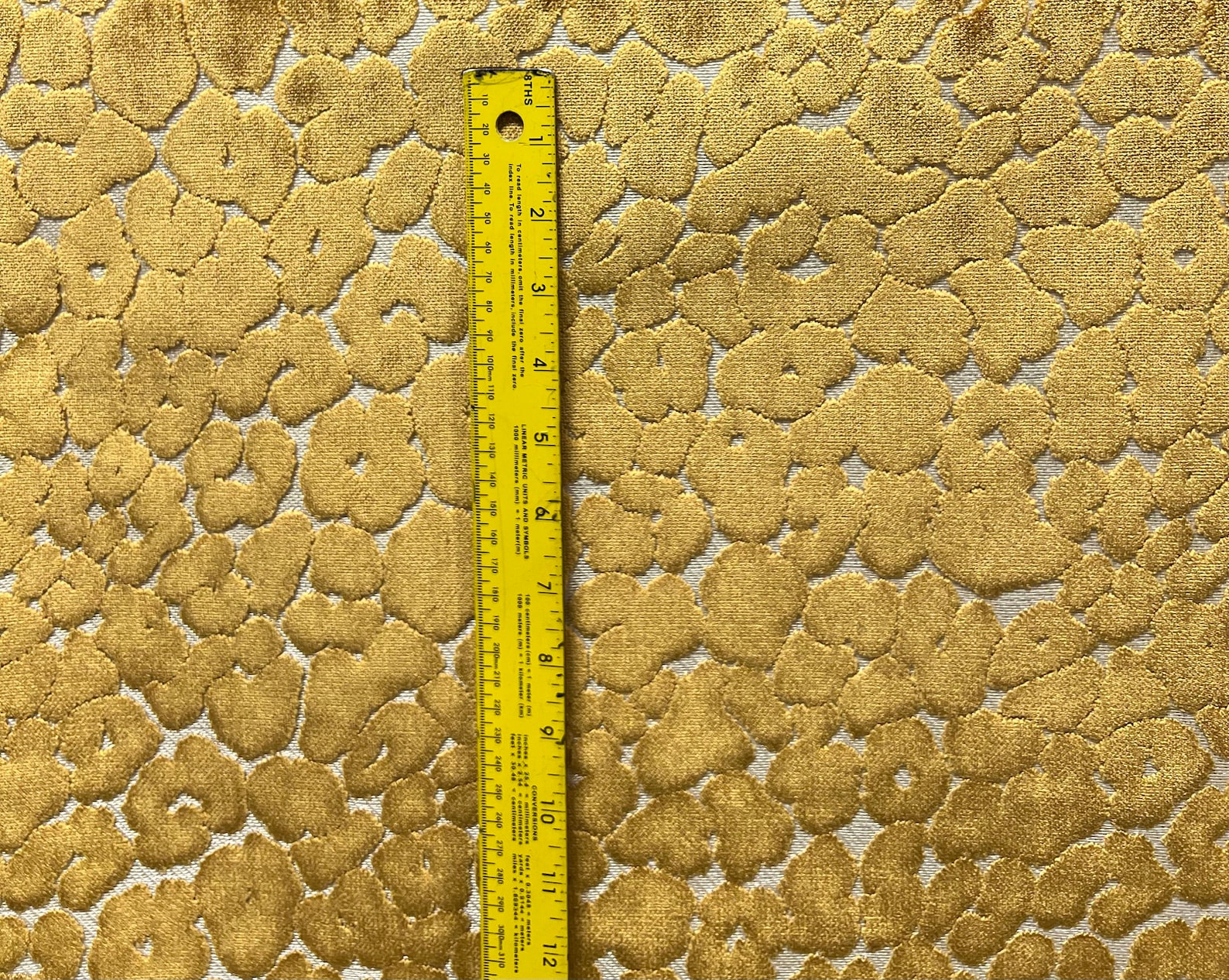 Chava Amber Cut Velvet Textured Velvet Animal Skin - Etsy