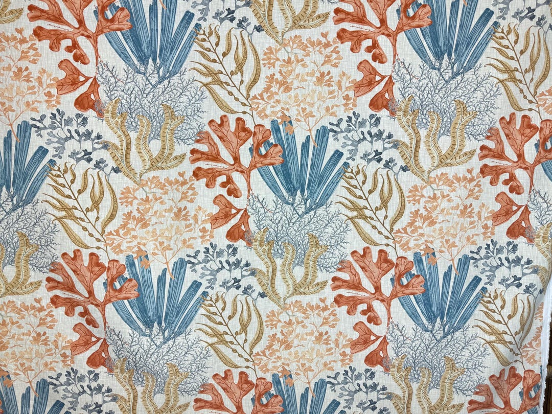 Layton Sunset - Earth Tone - Coral Print - Coastal - Beach - Home Decor ...