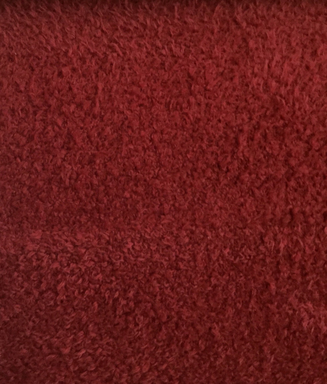 Solid Red Soft Fabric Upholstery Fabric by the Yard | Etsy