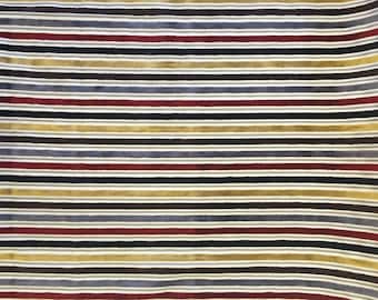 Stripe Fabric Maroon Gold Stripe by Littlearrowdesign Stripe Maroon ...