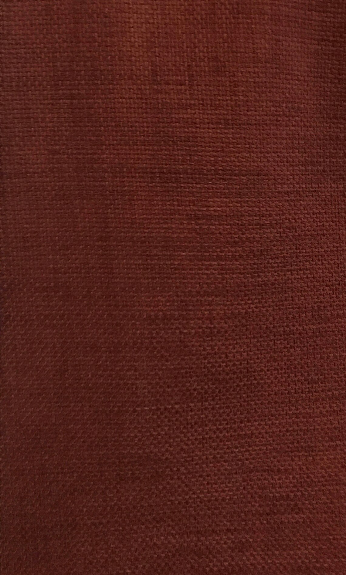 Solid Woven Rust - Upholstery Fabric by the Yard - Etsy