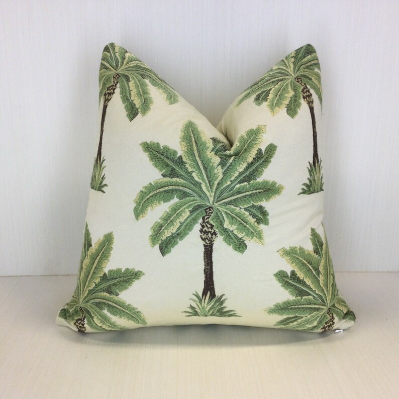 Palm Tree Pillow Cover - Etsy
