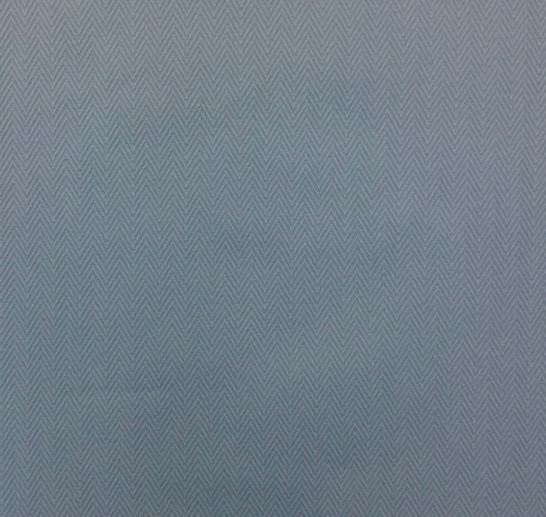 Blue Herringbone Small Pattern Textiles Upholstery | Etsy