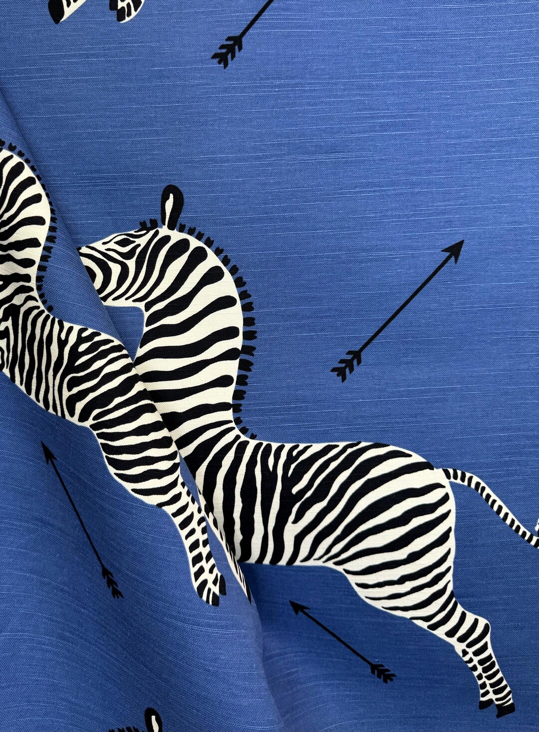 Scalamandre Zebras Blue - Animal Print - Whimsical - Playful - Animal ...