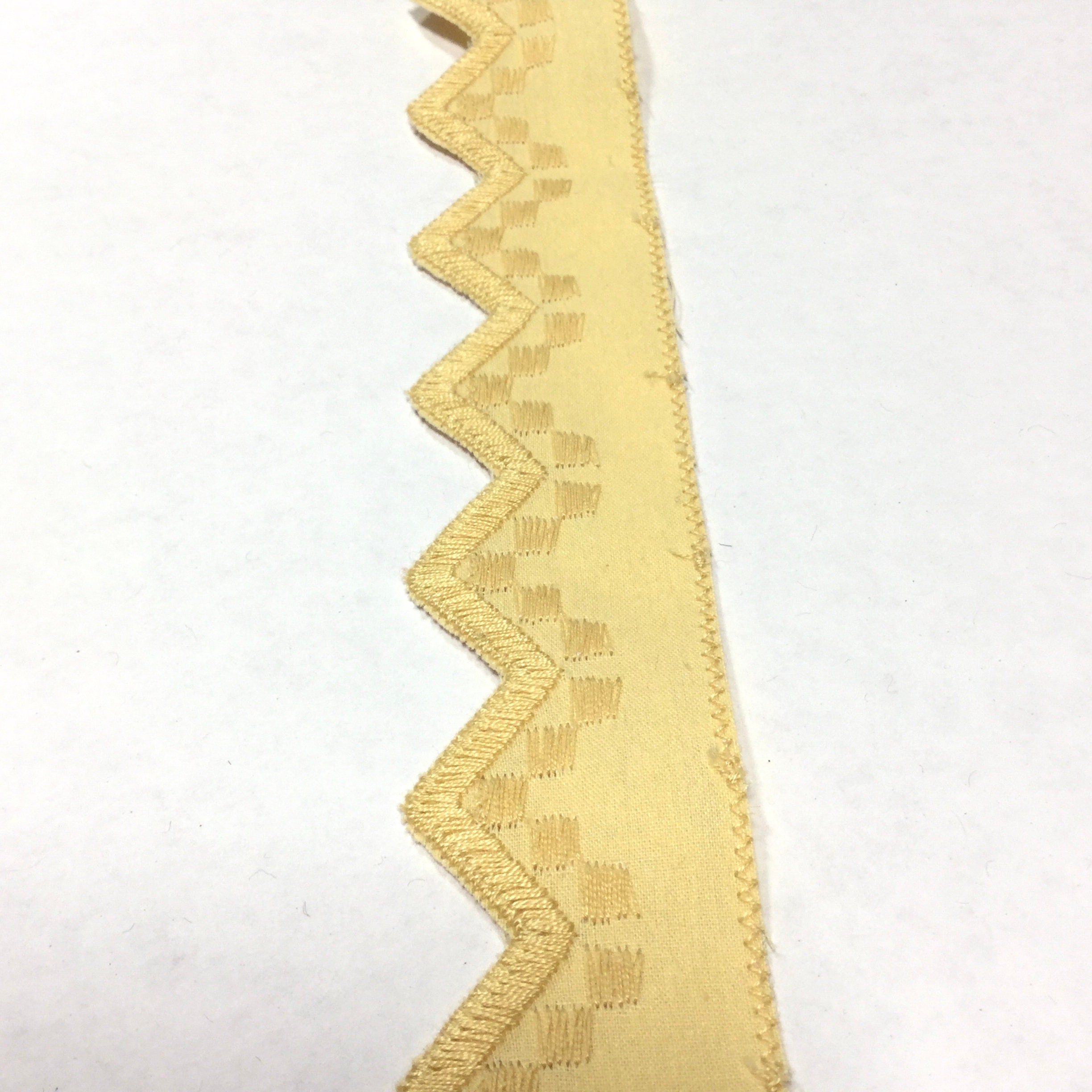 Yellow Embroidered Pennant Banner Trim Trim by the Yard - Etsy