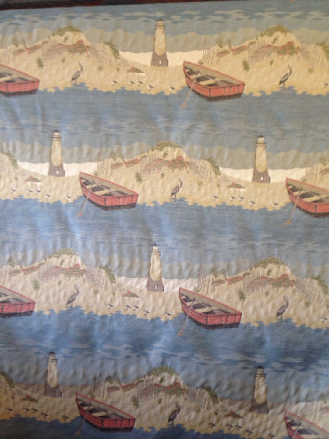 Lighthouse Upholstery Fabric - Upholstery Fabric by the Yard - Home ...