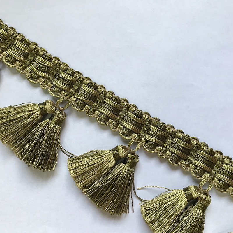 Green Fabric Trim - Etsy