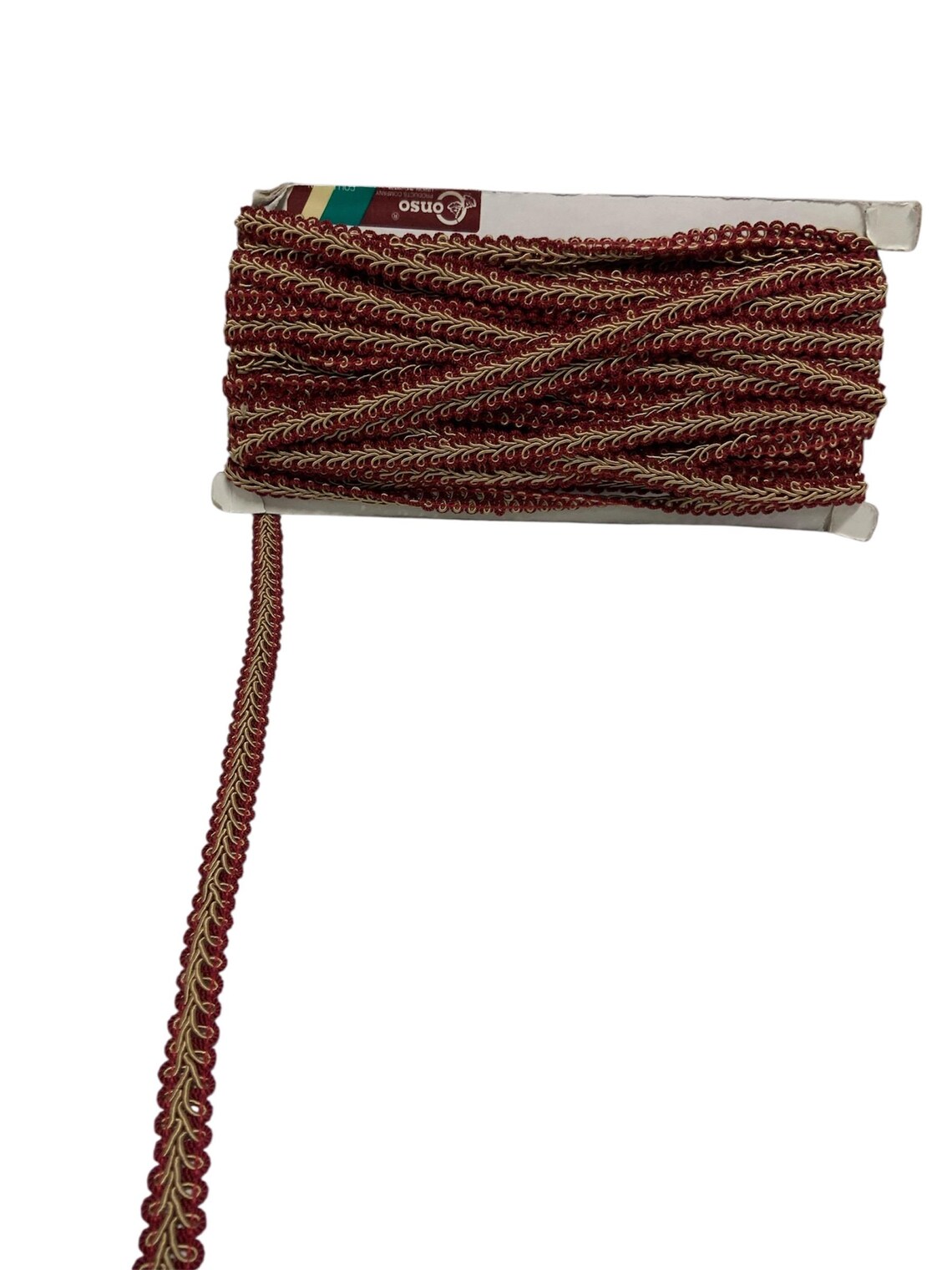 Crimson Crown Gimp - Upholstery Trim by the Yard - Custom Cut Yardage ...
