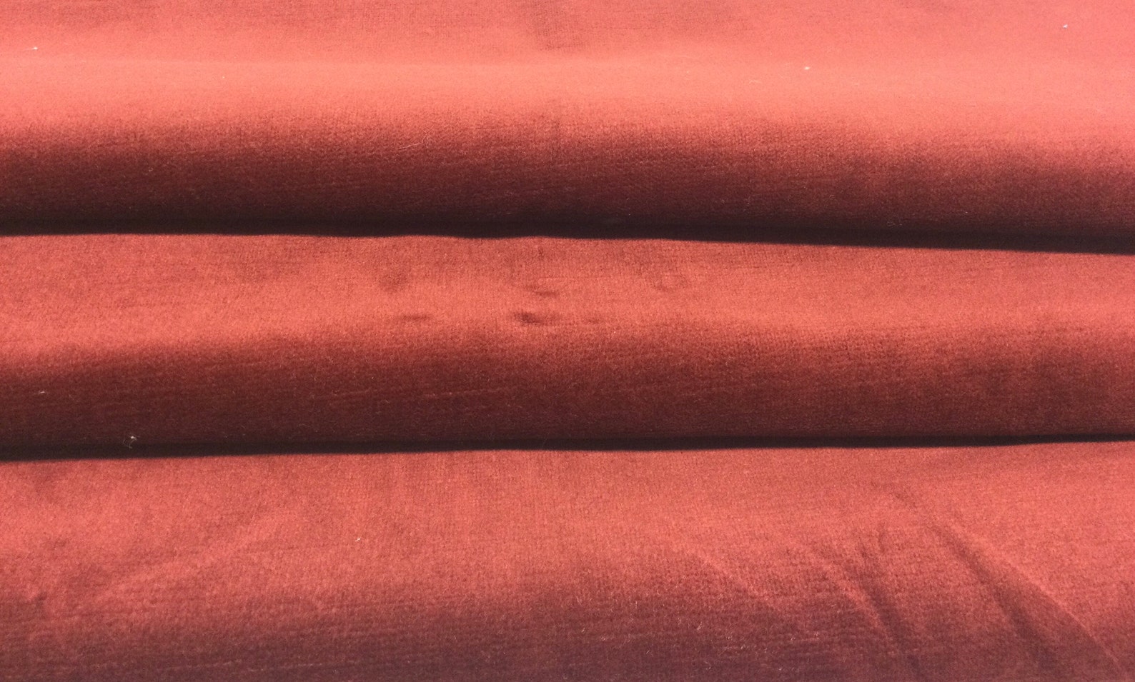 Brick Red Velvet Velvet Finish Fabric Soft Textured Fabric - Etsy