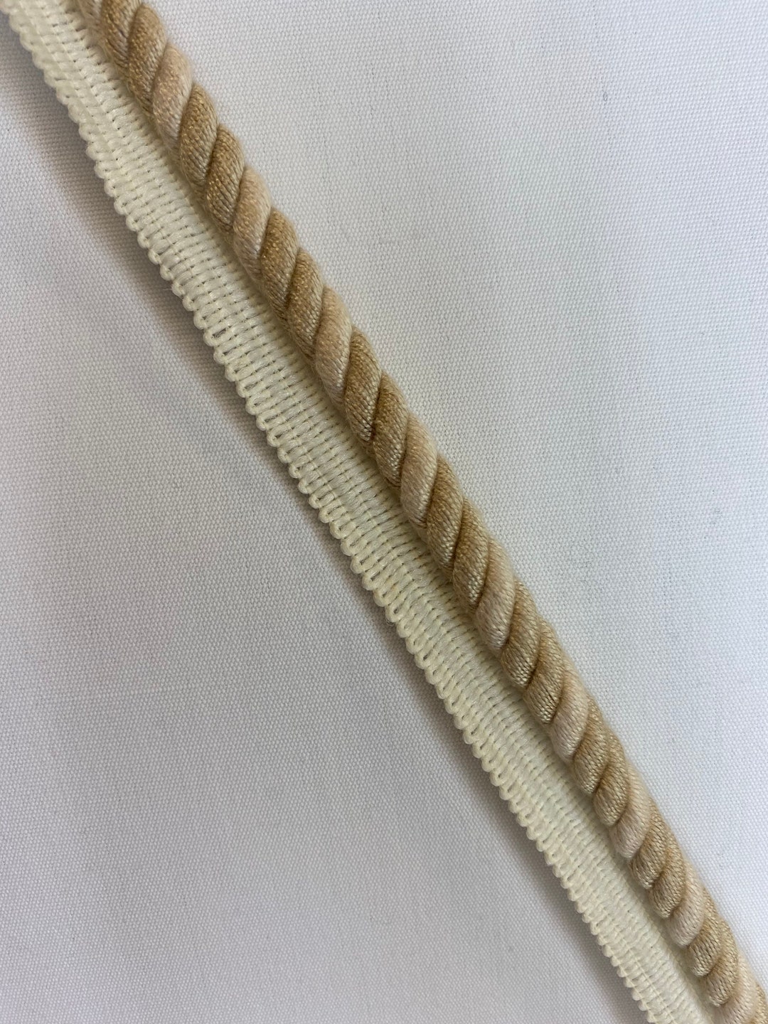 Neutral Tones Cord- Accent Pillows - Edging for Pillows - Trim by the ...